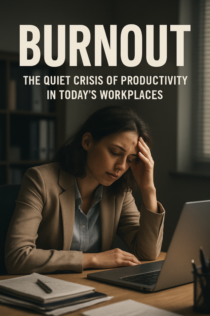 Burnout: The Quiet Crisis of Productivity in Today's Workplaces
